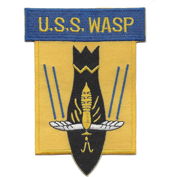 USS Wasp CV-7 Patch | Aircraft Carrier Patches | Navy Patches | Popular ...