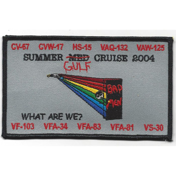 CV-67 USS John F Kennedy Patch | Aircraft Carrier Patches | Navy ...
