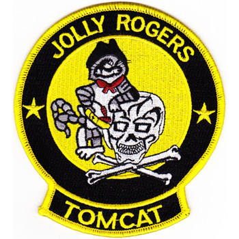 VF-103 Patch Fighting 103 Jolly Rogers-FLAG | Squadron Patches | Navy ...