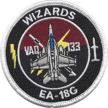 VAQ-132 EA-18G Scorpion Navy Squadron Patch | Popular Patch
