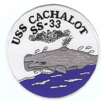 SS-170 USS Cachalot Patch | Submarine Patches | Navy Patches | Popular ...
