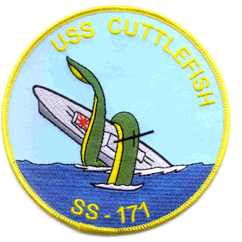 USS Cuttlefish Base Patch | Submarine Patches | Navy Patches | Popular ...