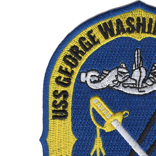 SSBN-656 USS George Washington Carver Patch | Submarine Patches | Navy ...