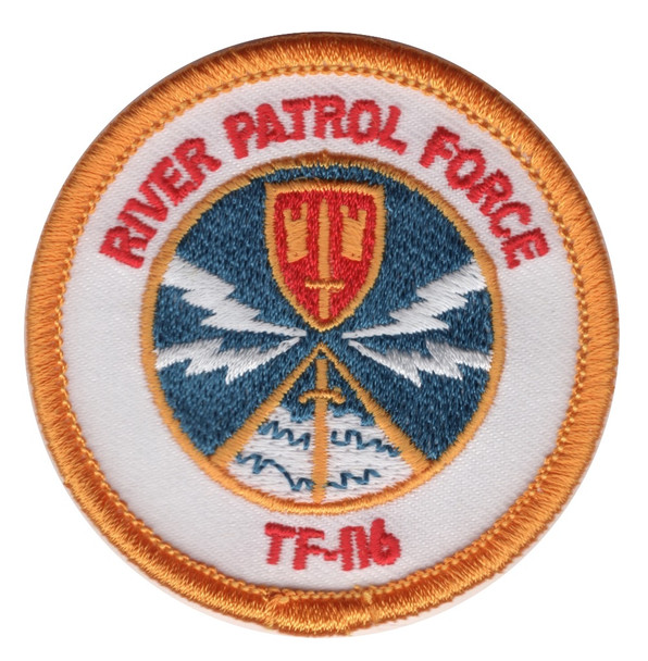 TF-116 Task Force Patch River Patrol Force Vietnam | River Patrol Boat ...