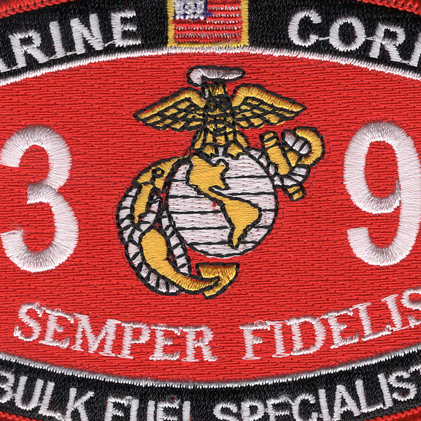 1391 Bulk Fuel Specialist MOS Patch | MOS Patches | Marine Patches ...