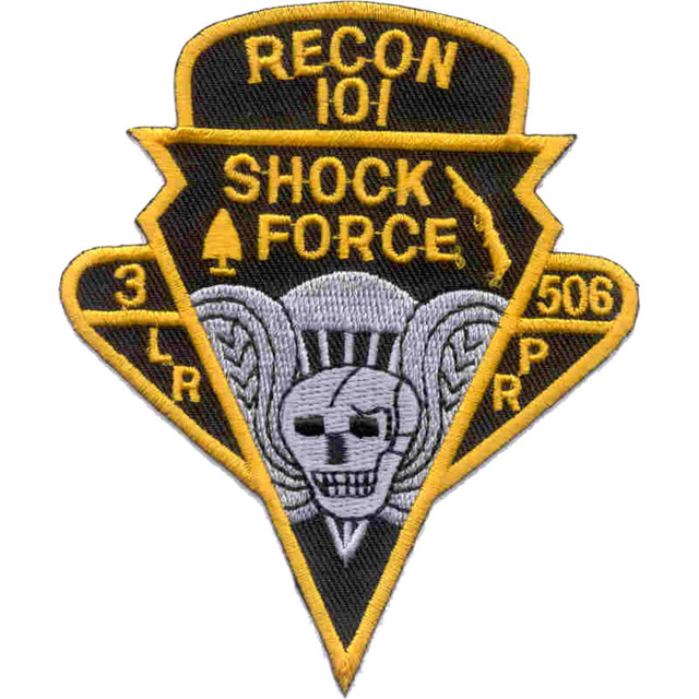 506th Airborne Infantry Regiment 3rd Battalion Patch Rocker - D Version ...