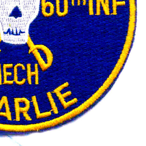 5th Battalion Of The 60th Infantry Regiment Patch Bandido Mech Charlie ...