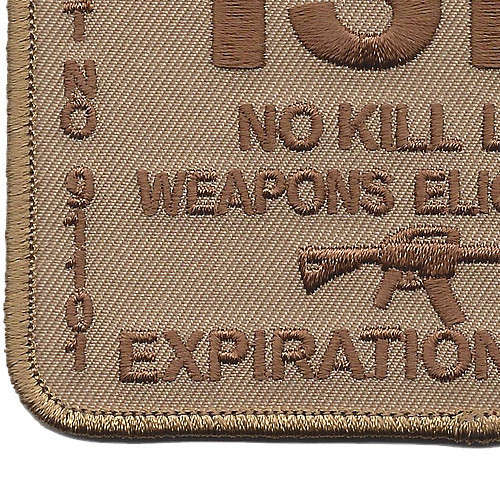 ISIS Hunting Permit Desert Patch | SEAL Patches | Navy Patches ...