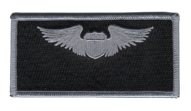 Pilot Wings Air Force Name Patch Blue And Gold | Specialty Patches ...