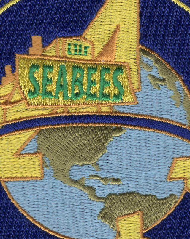 4th Naval Mobile Construction Battalion NMCB Patch | Seabee Patches ...