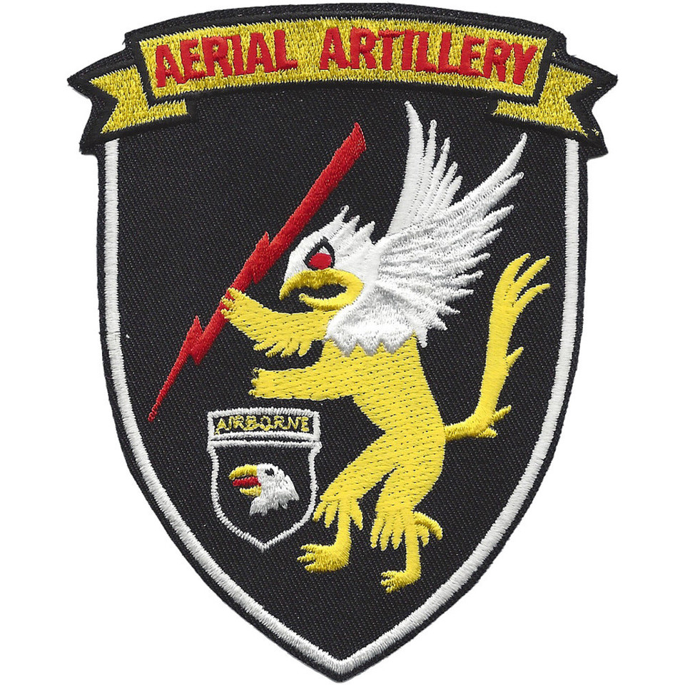 4th Battalion 77th Artillery A Battery Aerial Rocket Artillery Patch ...