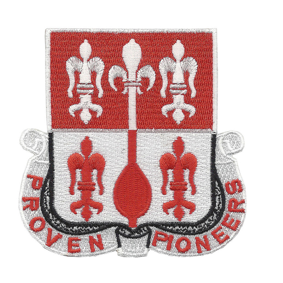 United States Army Combat Engineering Unit Patches