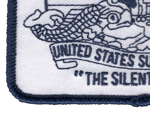 Navy Submarine Silent Service Dolphins Patch | Submarine Patches | Navy ...