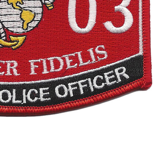 5803 MOS Military Police Officer Patch | MOS Patches | Marine Patches ...