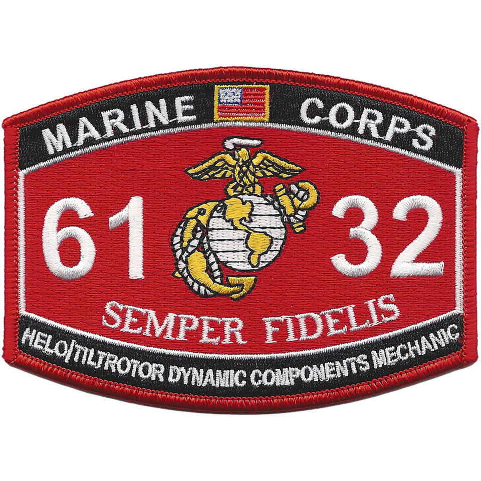 6153 Helo Airframe Mech CH-53 Patch | MOS Patches | Marine Patches ...