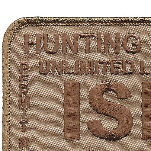 ISIS Hunting Permit Desert Patch | SEAL Patches | Navy Patches ...