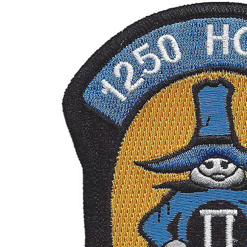 F-4 Phantom II 1250 Hours Patch | Squadron Patches | Navy Patches ...