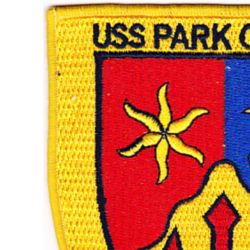 LST-1077 USS Park County Patch | Amphibious Ship Patches | Navy Patches ...