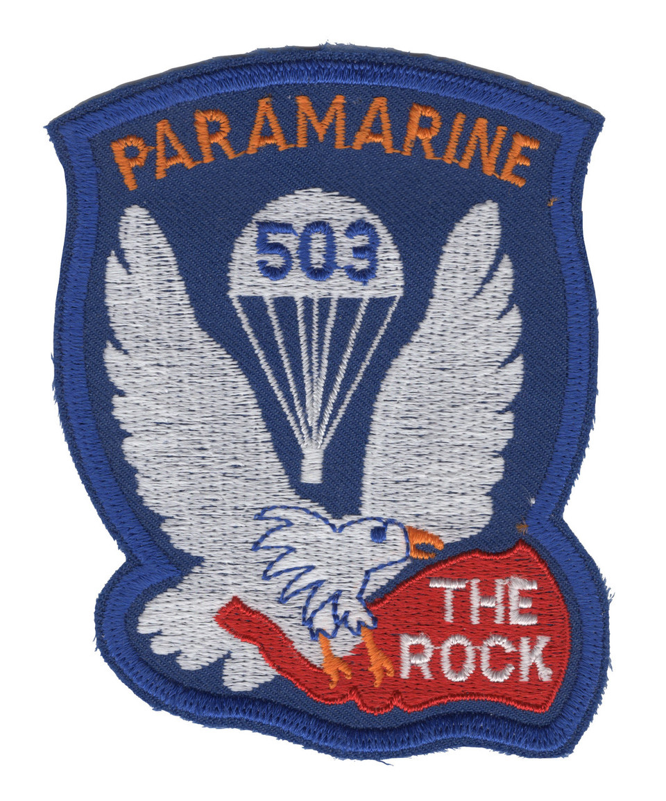 503rd Airborne Infantry Regiment Patch - D Version | Infantry Patches ...