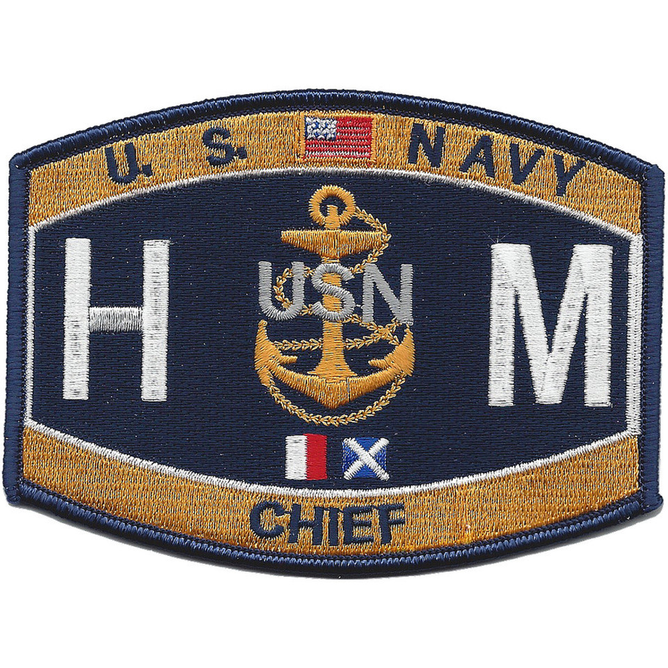 Navy Rating Hospital Corpsman Patch - HM | Ratings Patches | Navy ...