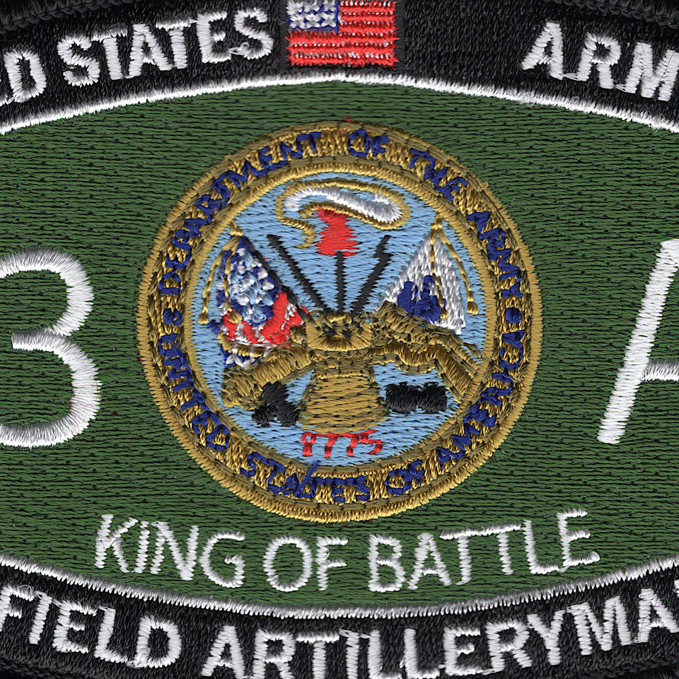 Field Artilleryman 13A MOS Patch | MOS Patches | Army Patches | Popular ...