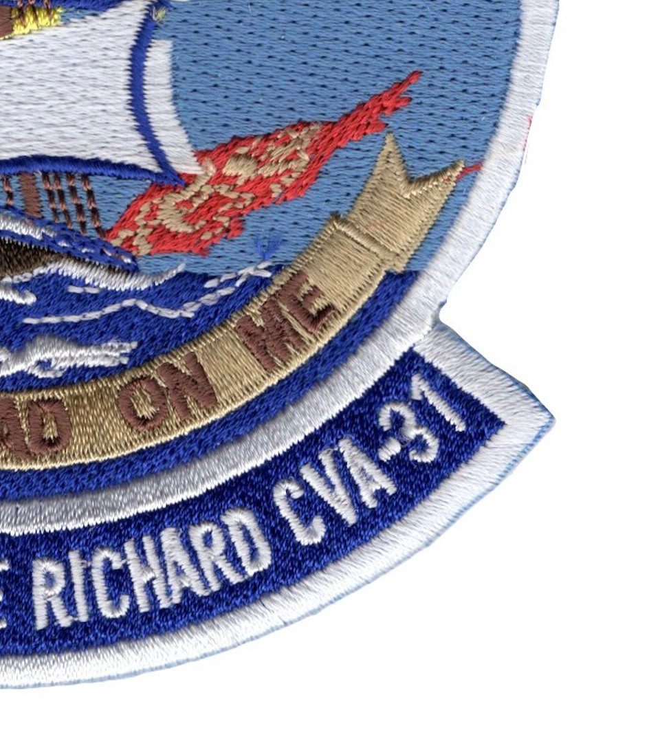 CVA-31 USS Bon Homme Richard Patch - Version B | Aircraft Carrier ...