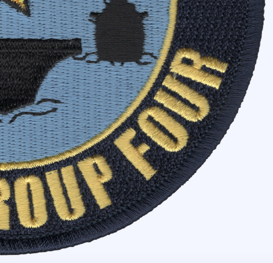 Carrier Strike Group Four Patch | Aircraft Carrier Patches | Navy ...