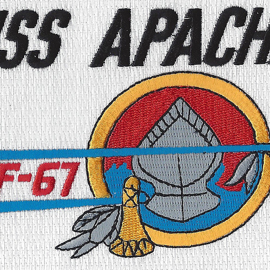 ATF-67 USS Apache Patch | Auxiliary Ship Patches | Navy Patches ...