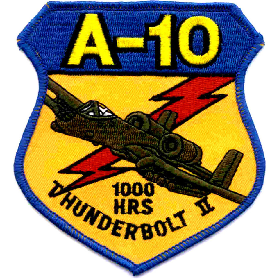 A-10 Thunderbolt Two Patch | A-10 Patches | Air Force Patches | Popular ...