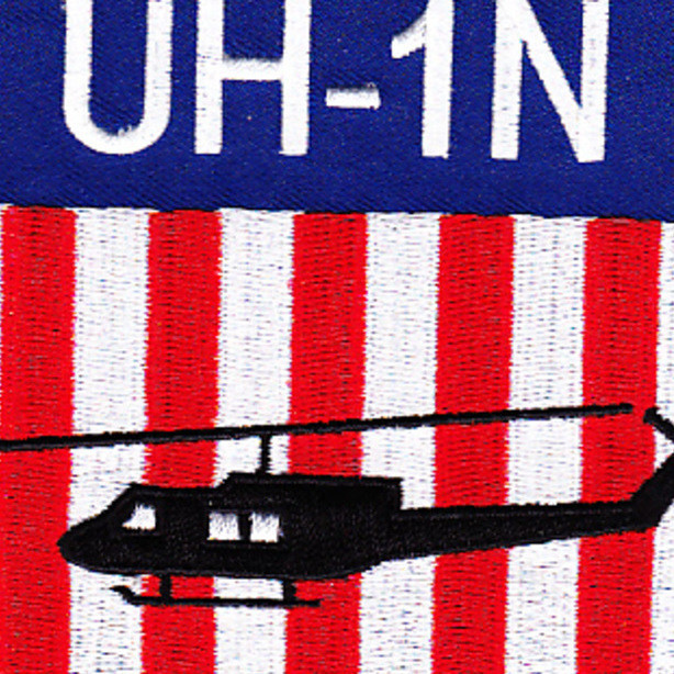 Bell UH-1N Huey Helicoper Shield Patch | Aviation Patches | Army ...