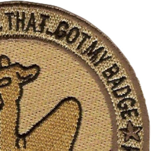 Angry Camel Patch Been There Done | Morale Patches | Popular Patch