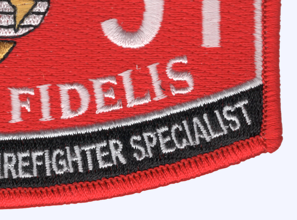 7051 Aircraft Rescue & Firefighter Specialist Patch | MOS Patches ...