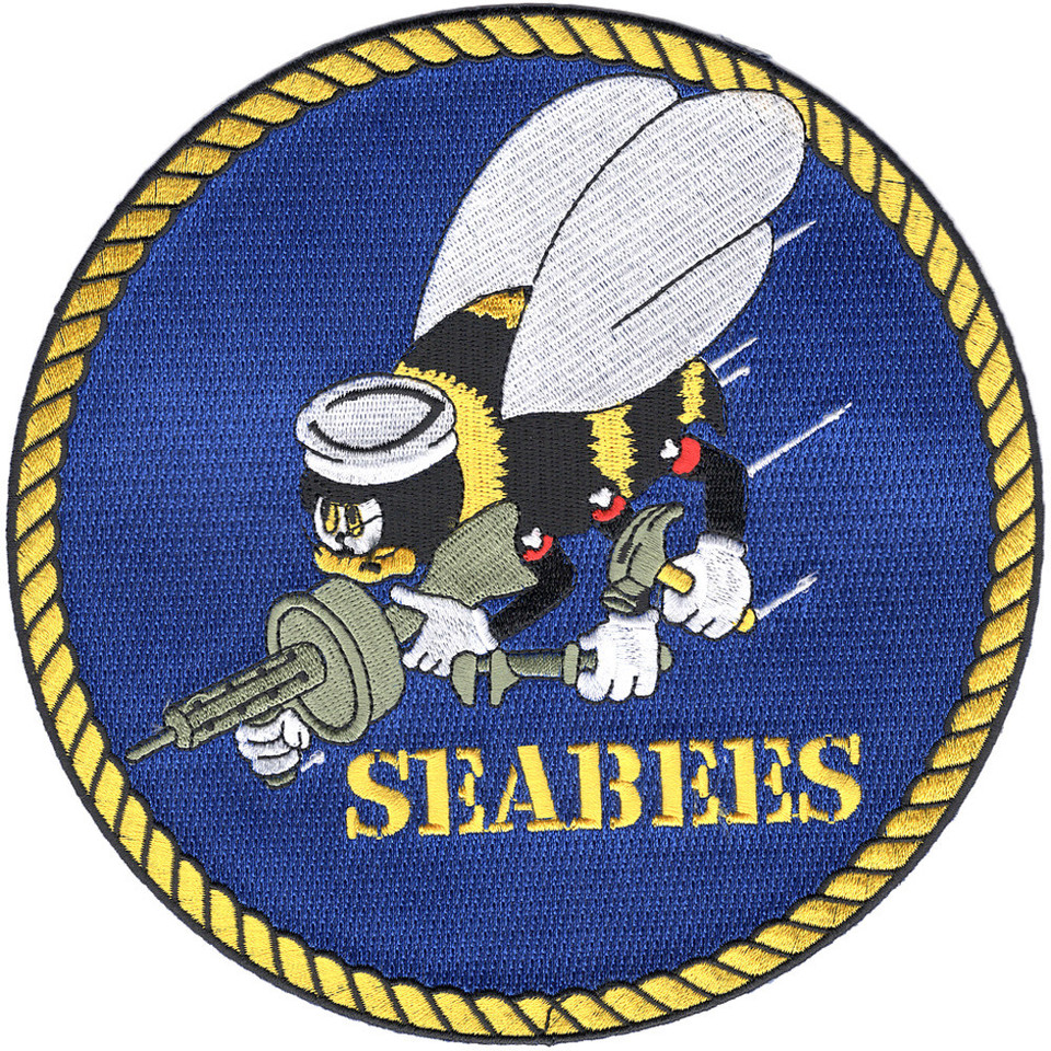 US Navy Seabee Battalion Patches | Popular Patches