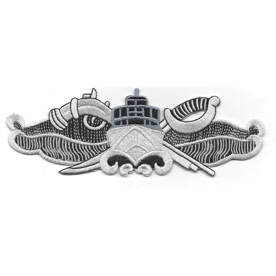 Seabee Combat Warfare Badge Enlisted Patch | Seabee Patches | Navy ...