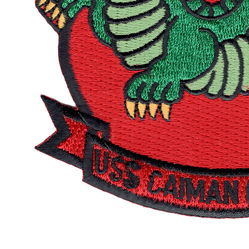 SS-323 USS Caiman Patch - Large | Submarine Patches | Navy Patches ...