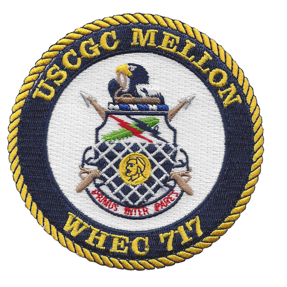 USCGC Half Moon WHEC-378 Vietnam 1967-68 US Coast Guard Patch | Coast ...