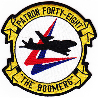 VP-48 Aviation Patrol Squadron Patch The Boomers | Squadron Patches ...