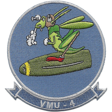VMU-4 Unmanned Aerial Squadron Patch | Squadron Patches | Marine ...