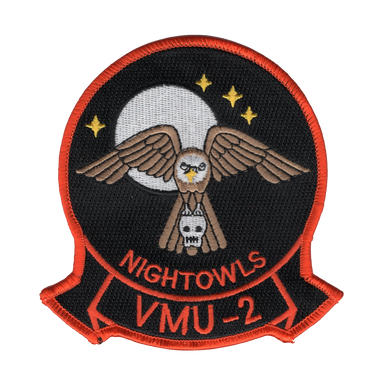 VMU-2 Squadron Patch Night Owls | Squadron Patches | Marine Patches ...