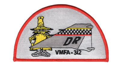 VMFA-312 Fighter Squadron Phantom Tail Patch | Squadron Patches ...