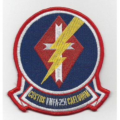 VMFA-251 Marine Corps Strike Fighter Squadron patch | Squadron Patches ...