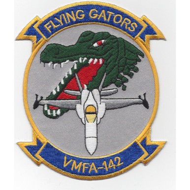 VMFA-142 Flying Gators Marine Fighter Attack Squadron Patch | Squadron ...
