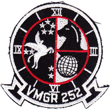 VMGR-252 Patch Otis Small | Squadron Patches | Marine Patches | Popular ...
