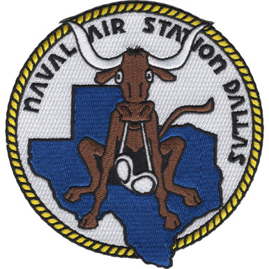 Naval Air Station Dallas Texas Patch - Version B | Base Patches | Navy ...