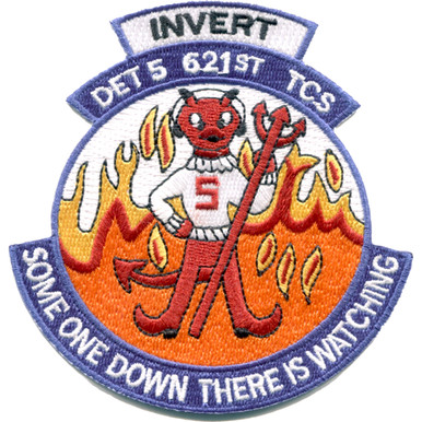 621st Tactical Control Squadron Detachment 5 Patch - Hook and Loop ...
