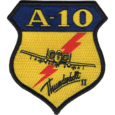 A-10 Thunderbolt II Large Patch | A-10 Patches | Air Force Patches ...
