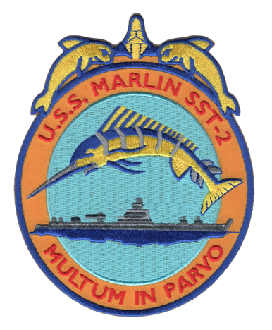 USS Marlin SST-2 Patch - Popular Patch