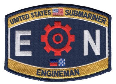 EN Engineering Rating Submarine Engineman Patch | Ratings Patches ...