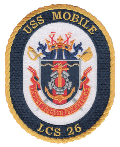 USS Mobile LCS-26 Patch | Ship Patches | Navy Patches | Popular Patch