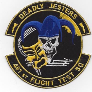 461st Flight Test Squadron Patch